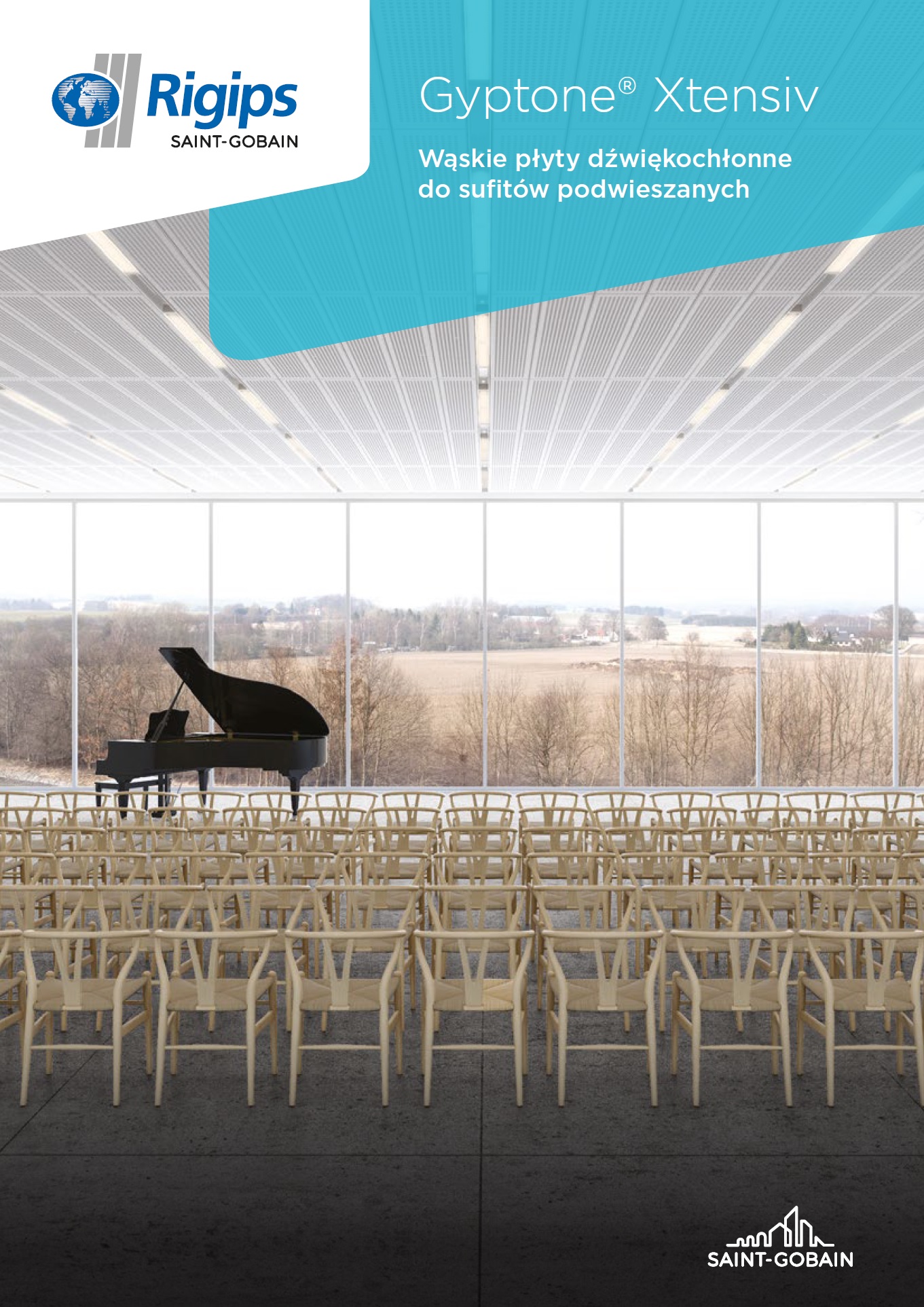 Gyptone Plank & Xtensiv – podwieszane sufity o wysokiej estetyce i ...