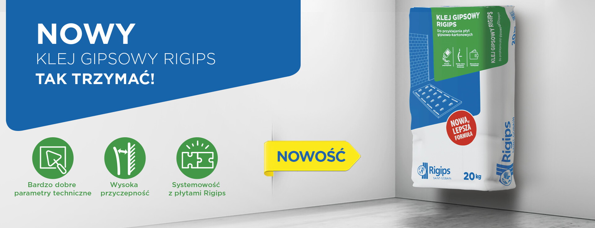 Systemy suchej zabudowy wnętrz - materiały budowlane | Rigips