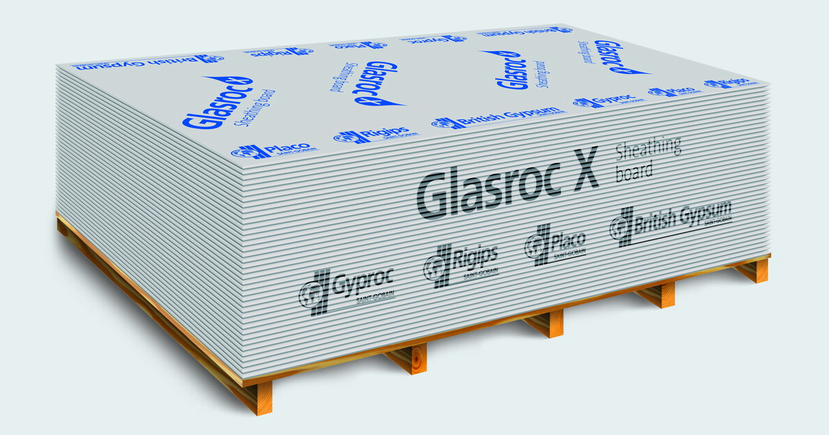 GLASROC X Ocean typ GM-FH1 1200x12,5 | Rigips