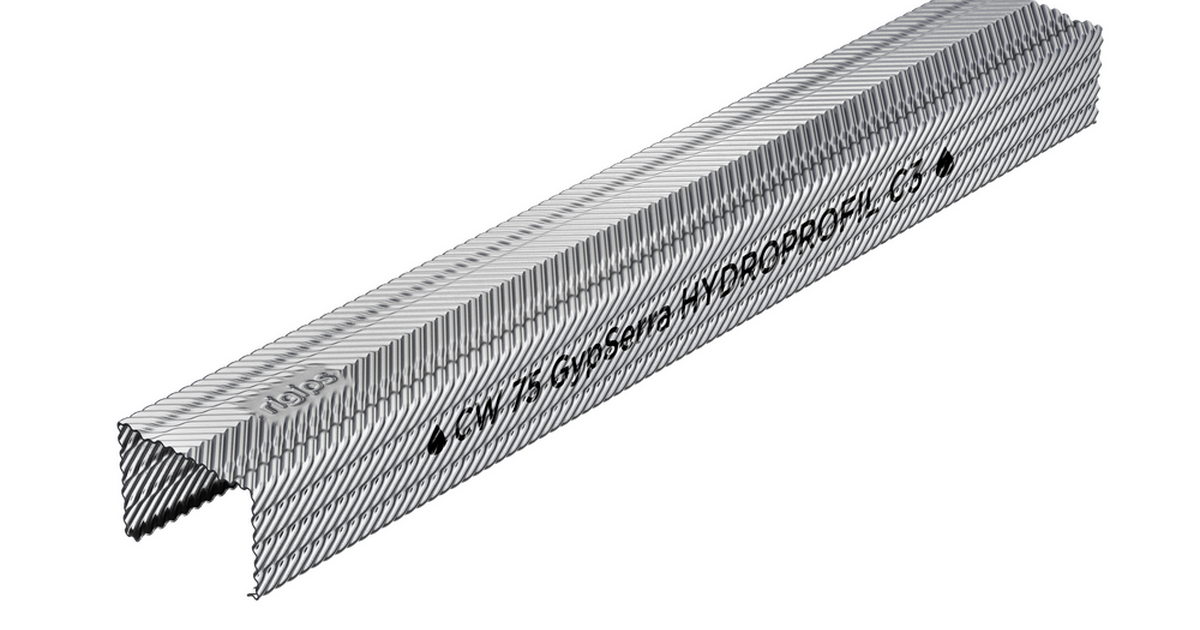 CW 75 GypSerra® Hydroprofil C3 | Rigips